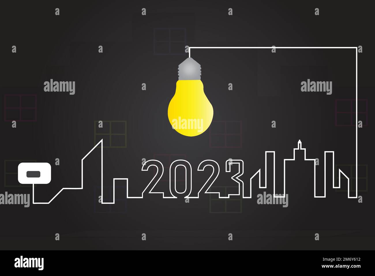 new year 2023 background Stock Vector Image & Art - Alamy