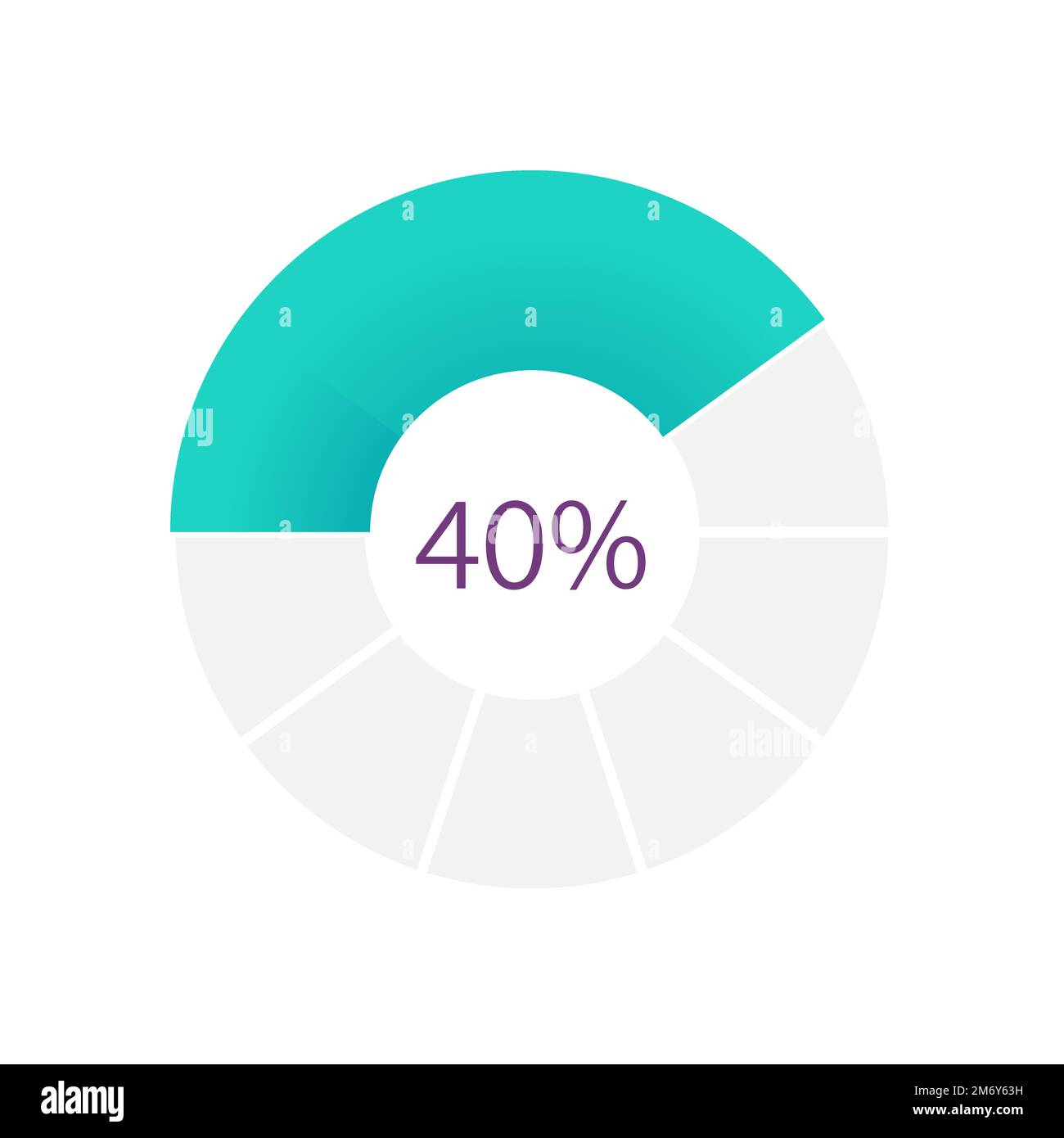 Donut graph Stock Vector Images - Alamy