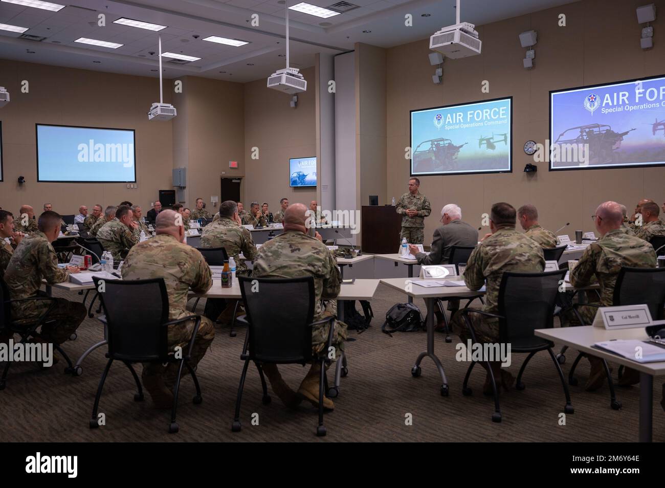 U.S. Air Force Lt. Gen. Jim Slife, Commander of Air Force Special ...