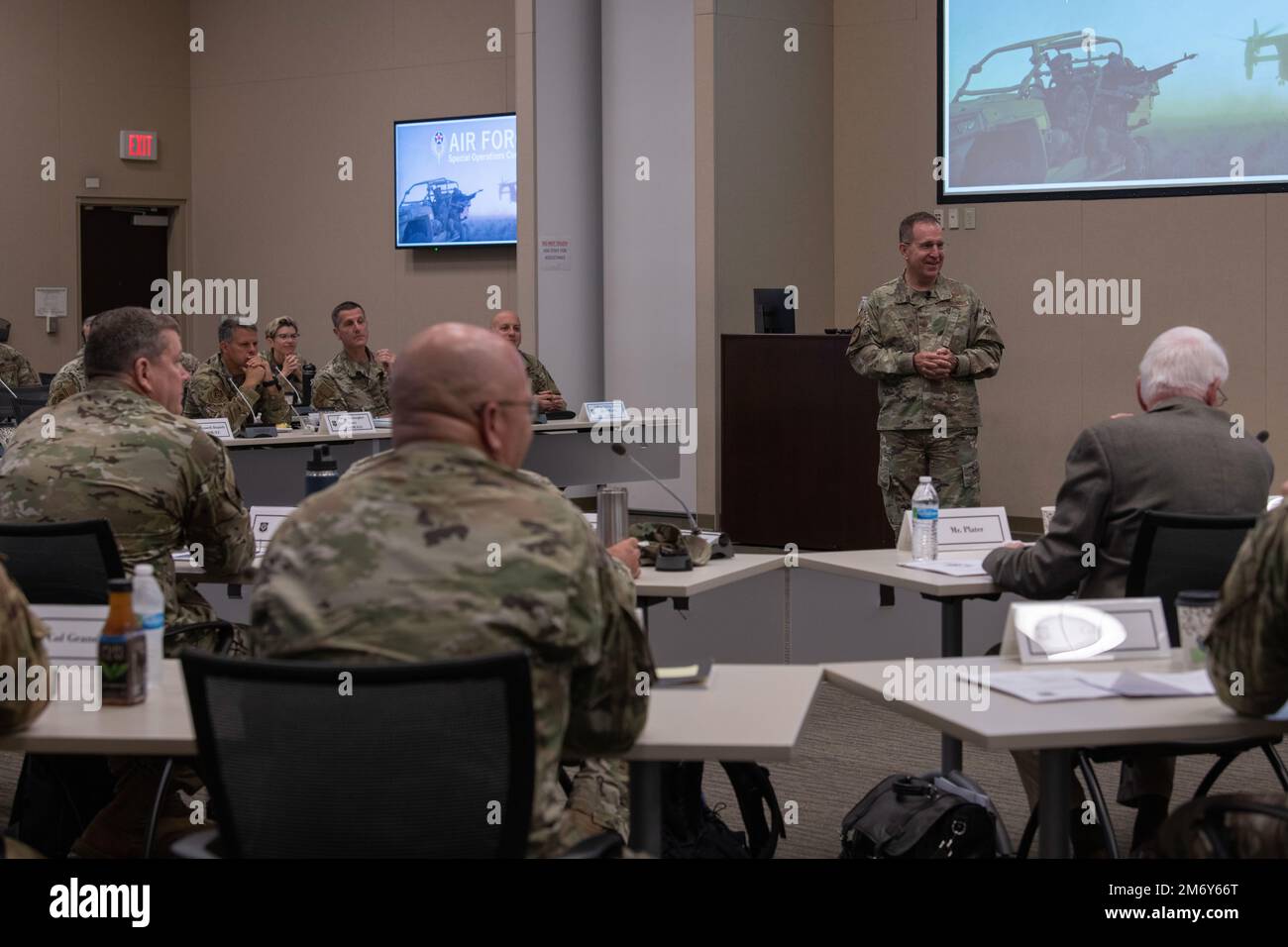 U.S. Air Force Lt. Gen. Jim Slife, Commander of Air Force Special ...