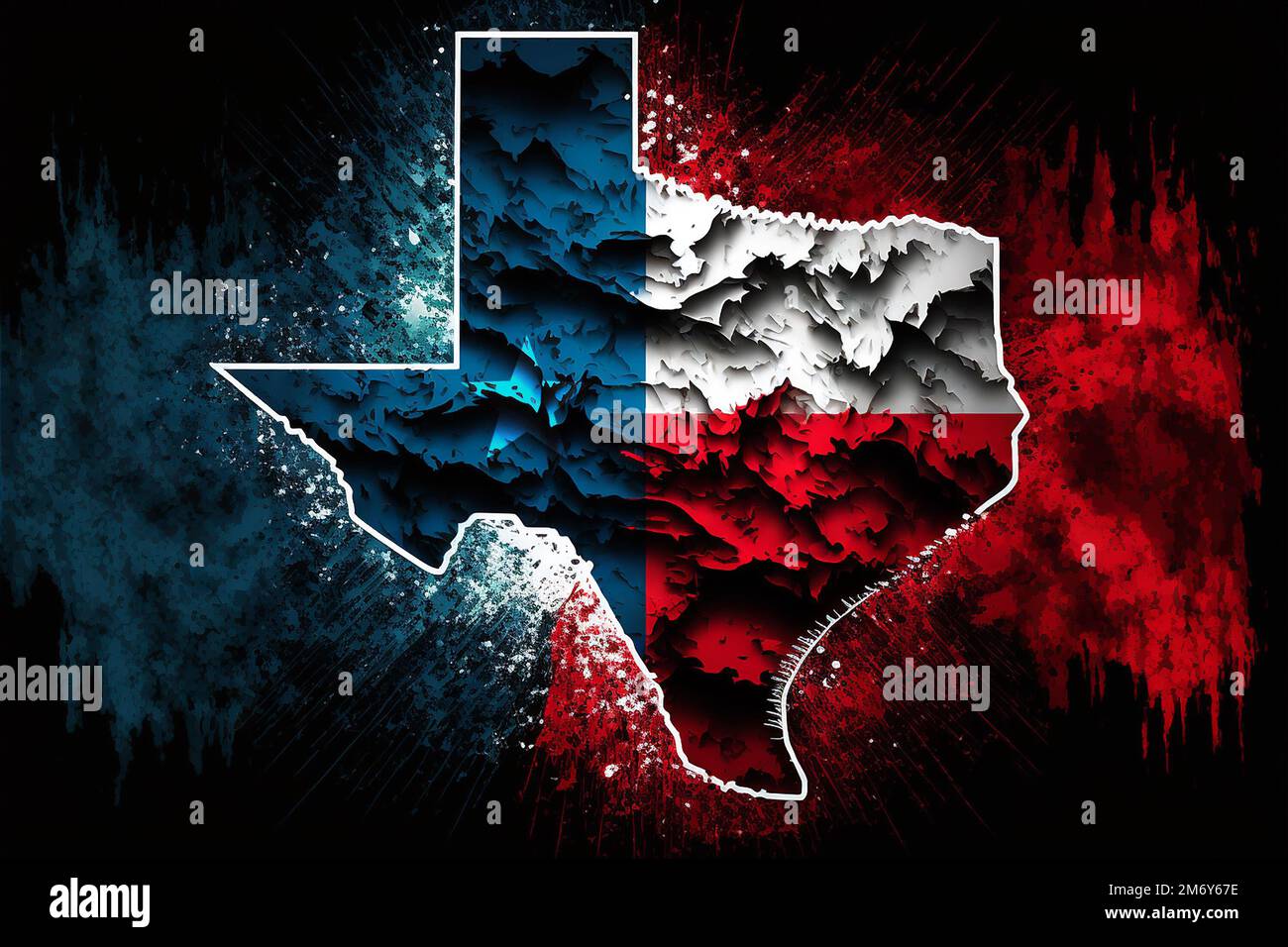 Map of dallas texas hi-res stock photography and images - Alamy