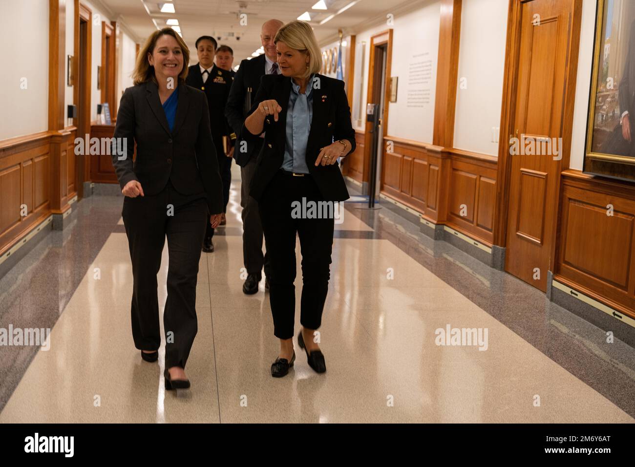 Deputy Secretary of Defense Kathleen H. Hicks and Austrian Federal ...
