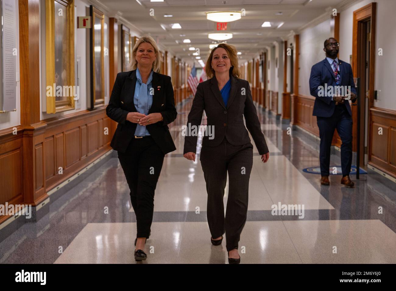 Deputy Secretary of Defense Kathleen H. Hicks and Austrian Federal ...