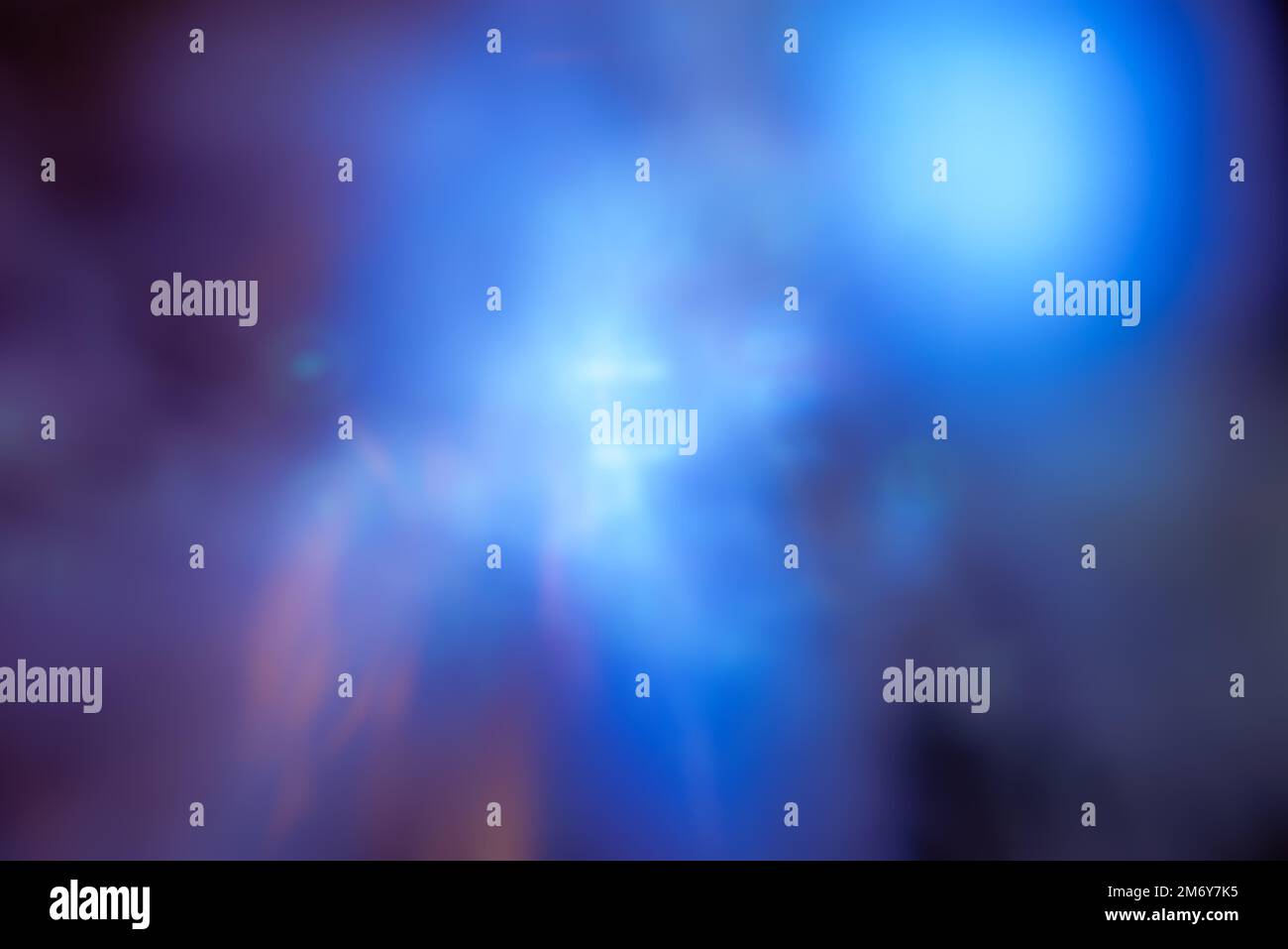 Beautiful blue background.Long exposure light painting.Blue neon ...