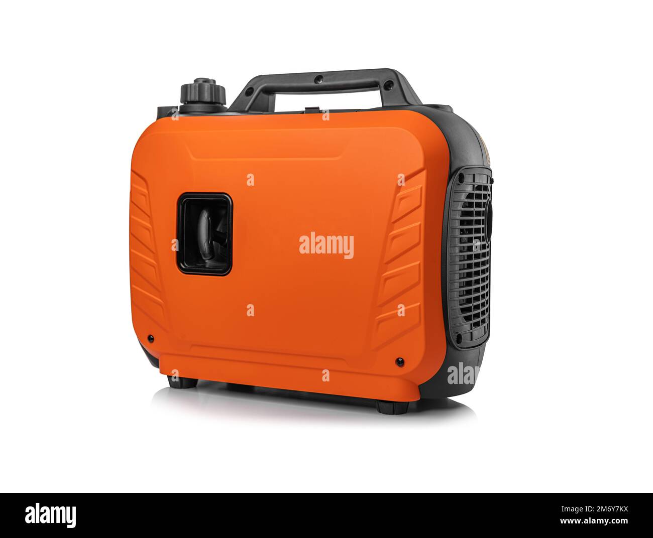 Inverter gasoline generator isolated on white background Stock Photo ...