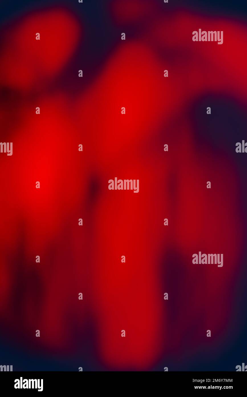 Beautiful red colorful background.Long exposure light painting, curvy ...