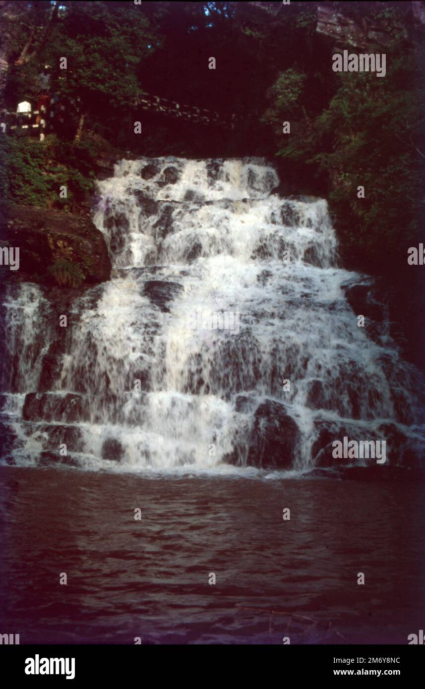 Named after an Elephant like stone at its foot, the Elephant Falls are ...