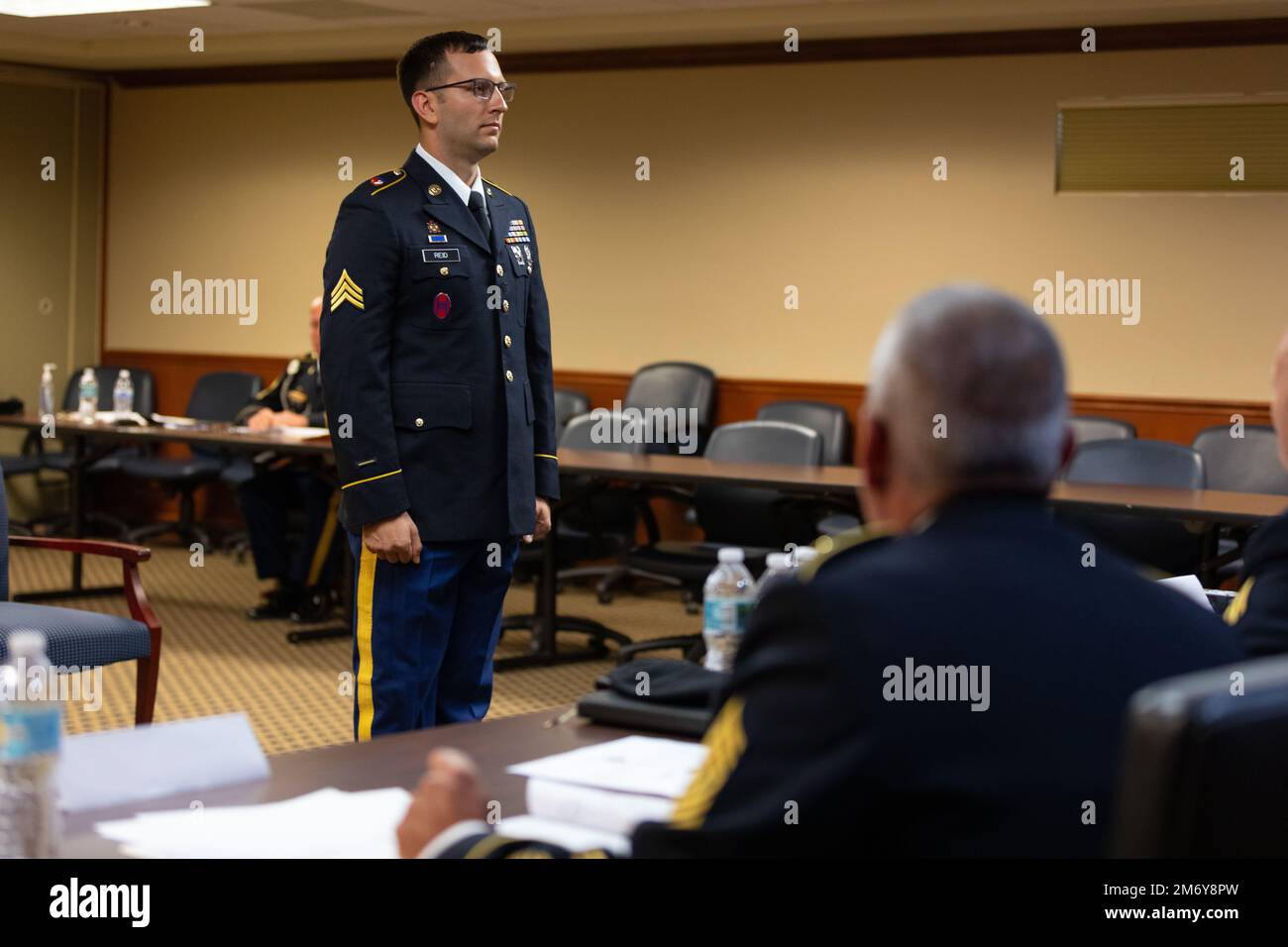Sgt. Jacob Reid, a small arms/artillery repairman with the 230th ...