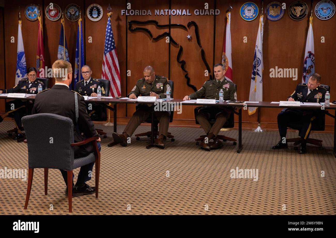 U.S. Army Spc. Keenan Baxter, representing the Georgia Army National ...