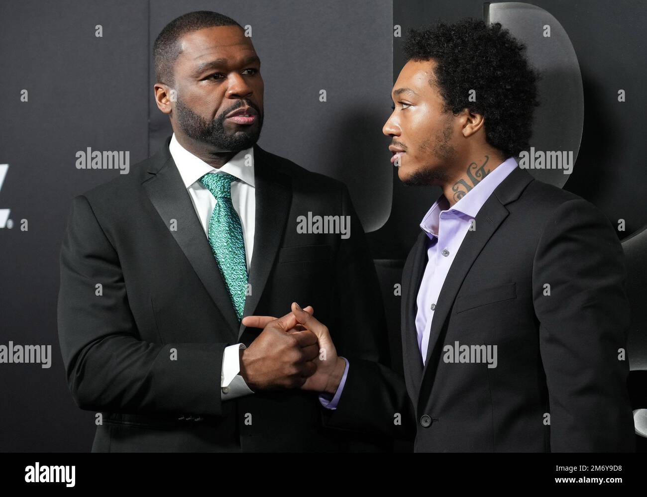Los Angeles, USA. 05th Jan, 2023. (L-R) Curtis "50 Cent" Jackson and ...