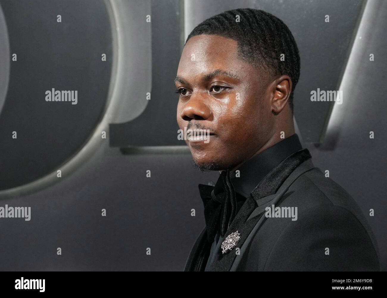 Los Angeles, USA. 05th Jan, 2023. Yusef Thomas arrives at the Starz ...