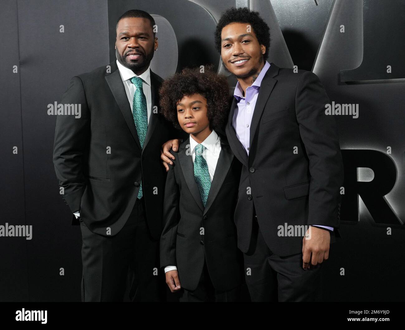 Los Angeles, USA. 05th Jan, 2023. (L-R) Curtis "50 Cent" Jackson, Sire ...