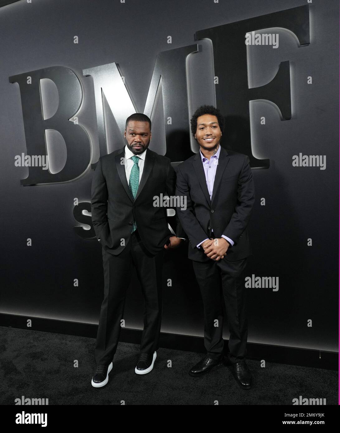 Los Angeles, USA. 05th Jan, 2023. (L-R) Curtis "50 Cent" Jackson and ...