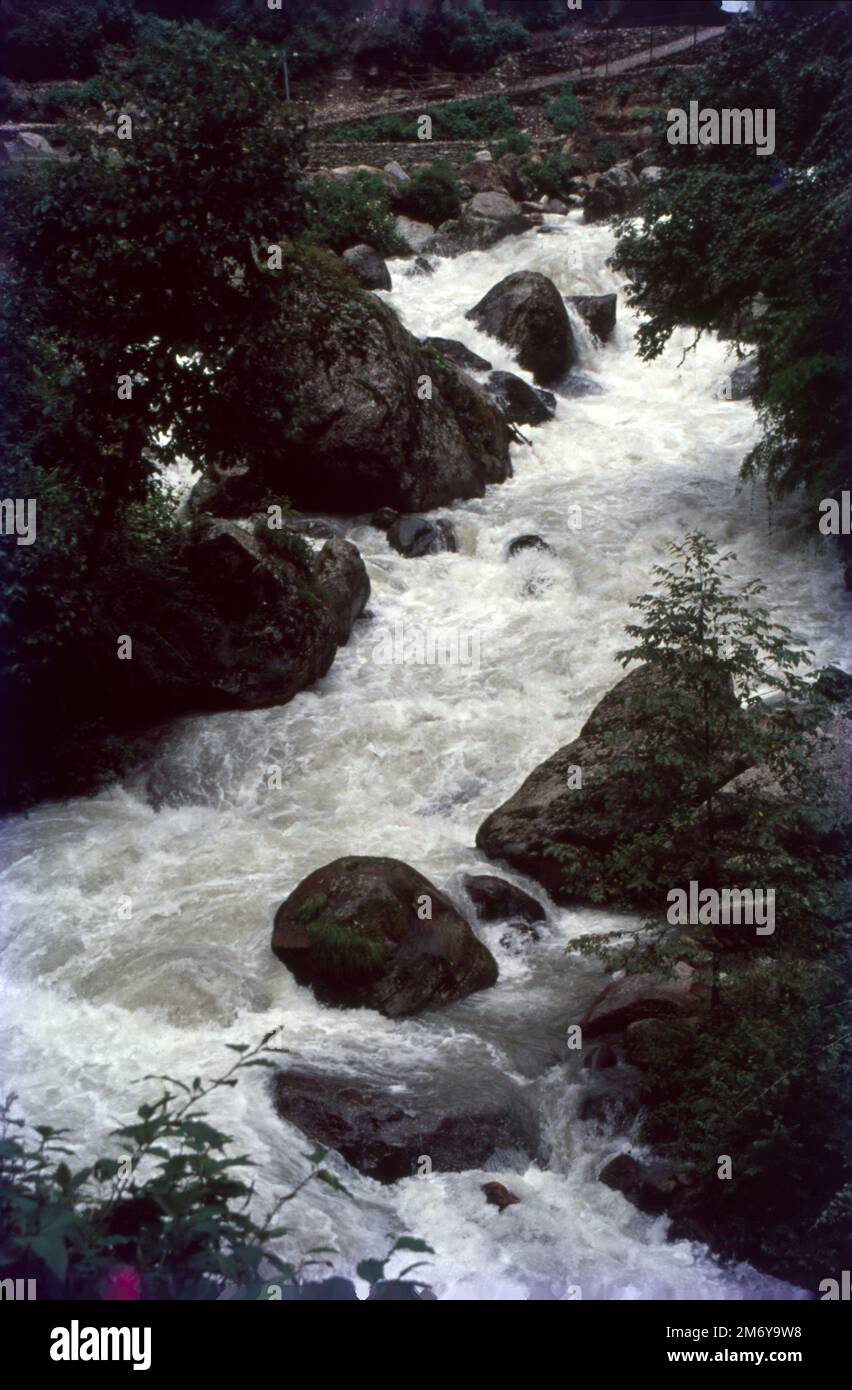 Water Fall Near Gaumukh, Bhagirathi River, Ganges Stock Photo - Alamy