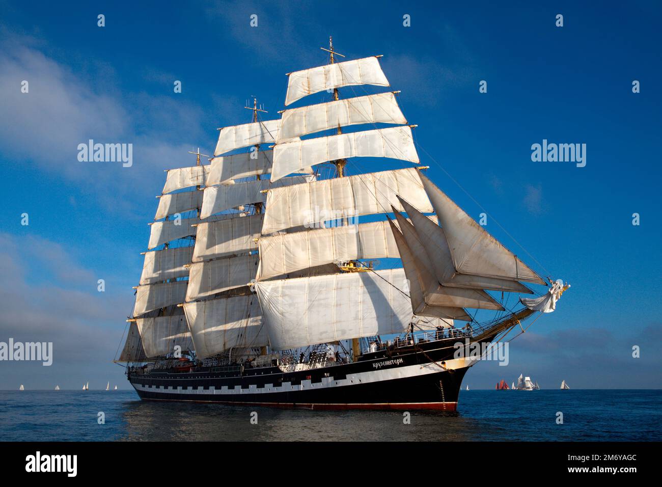 Russian barque Kruzenshtern, 2010 Stock Photo - Alamy