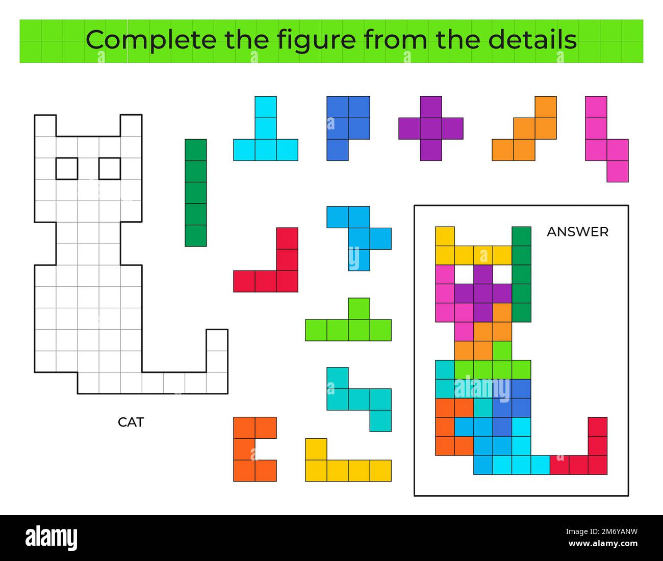 Feline details Stock Vector Images - Alamy