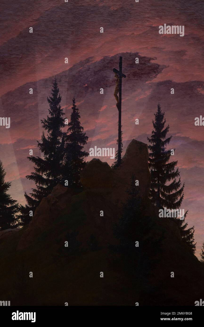 The Cross in the Mountains, Caspar David Friedrich, 1807-1808, Galerie ...