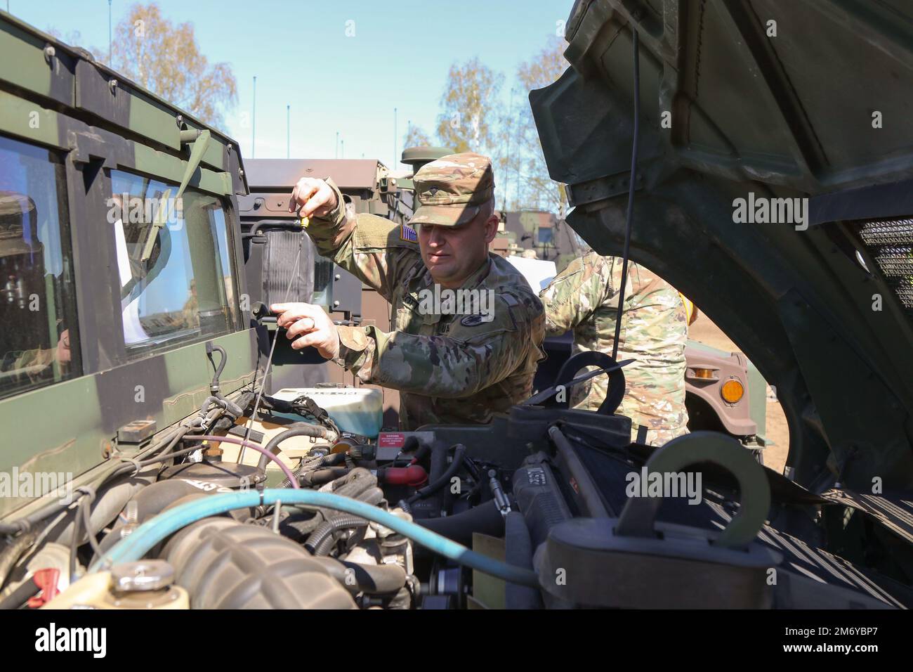 Soldiers with 1st Battalion, 109th Field Artillery Regiment, 55th ...