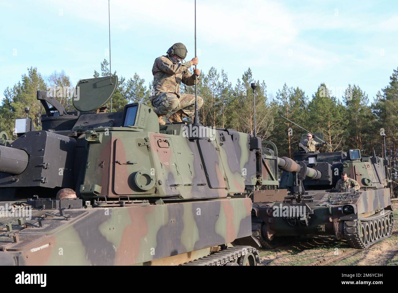 Soldiers with the 1st Battalion, 109th Field Artillery Regiment, 55th ...