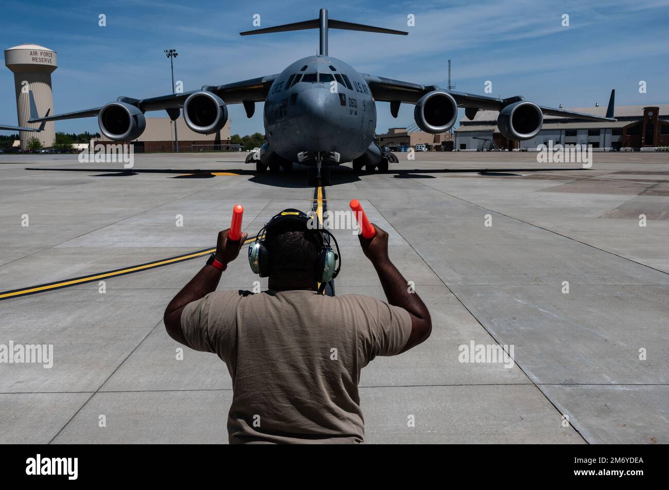 Tech. Sgt. Samuel Bakerx, 911th Aircraft Maintenance Squadron crew ...