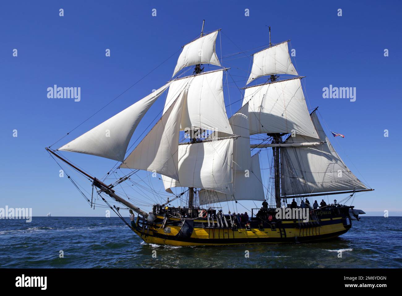 Czech replica brig, Turku race start, 2017 Stock Photo - Alamy