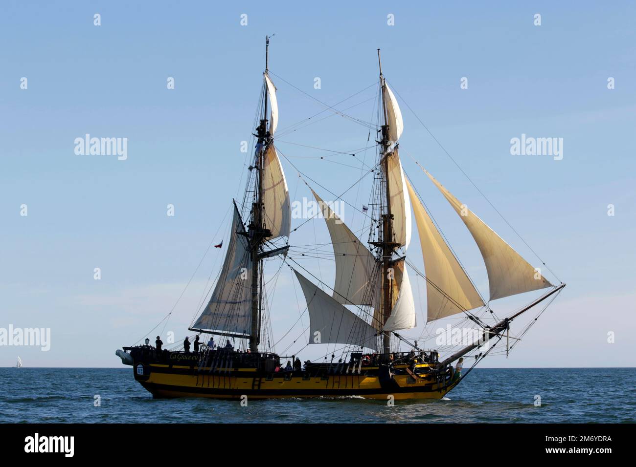 Czech replica brig, Turku race start, 2017 Stock Photo - Alamy