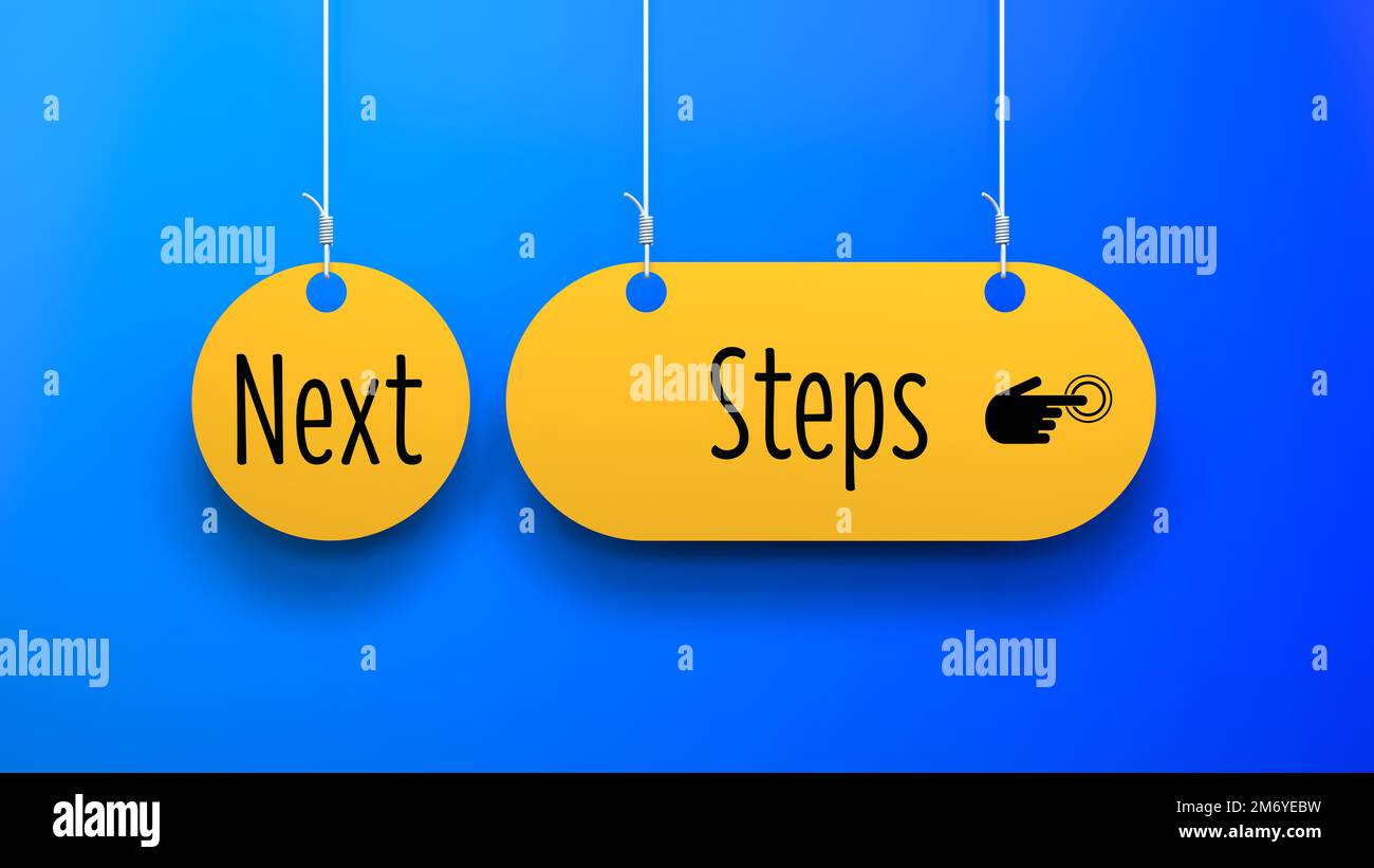 Next step concept Stock Photo - Alamy