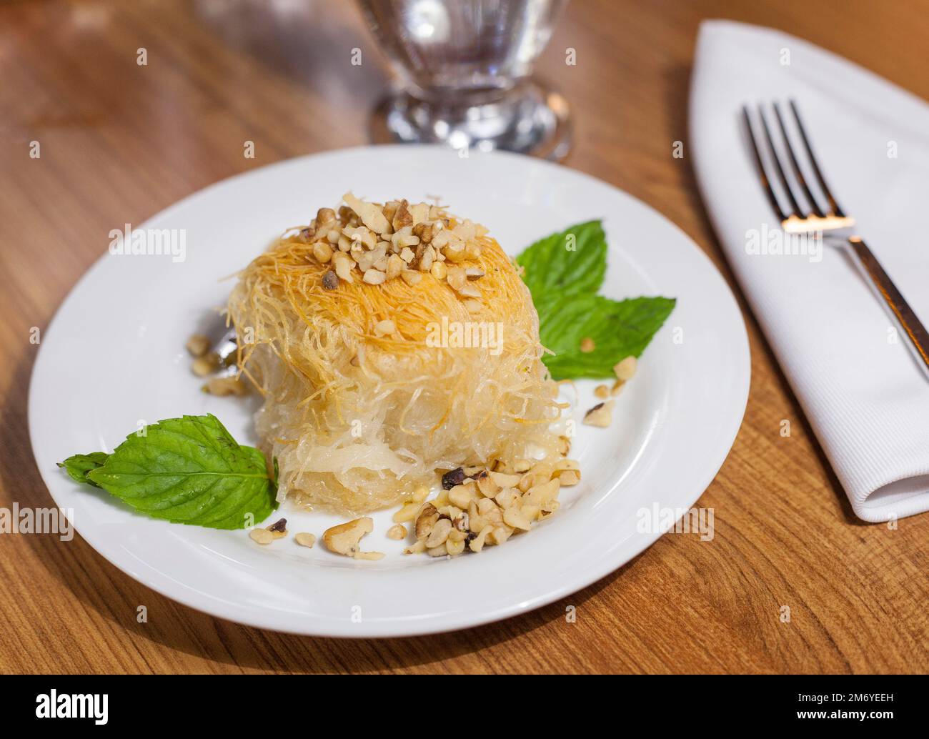 Kadayif dessert hi-res stock photography and images - Alamy