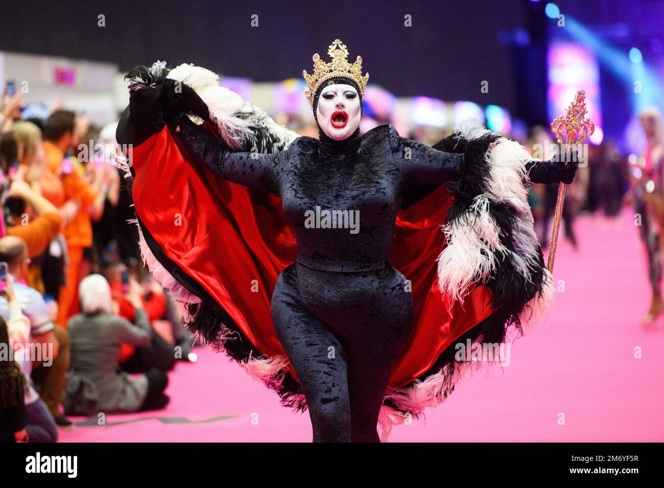 London, UK. 6 January 2022. Danny Beard during the ‘Queens’ Walk’ at ...
