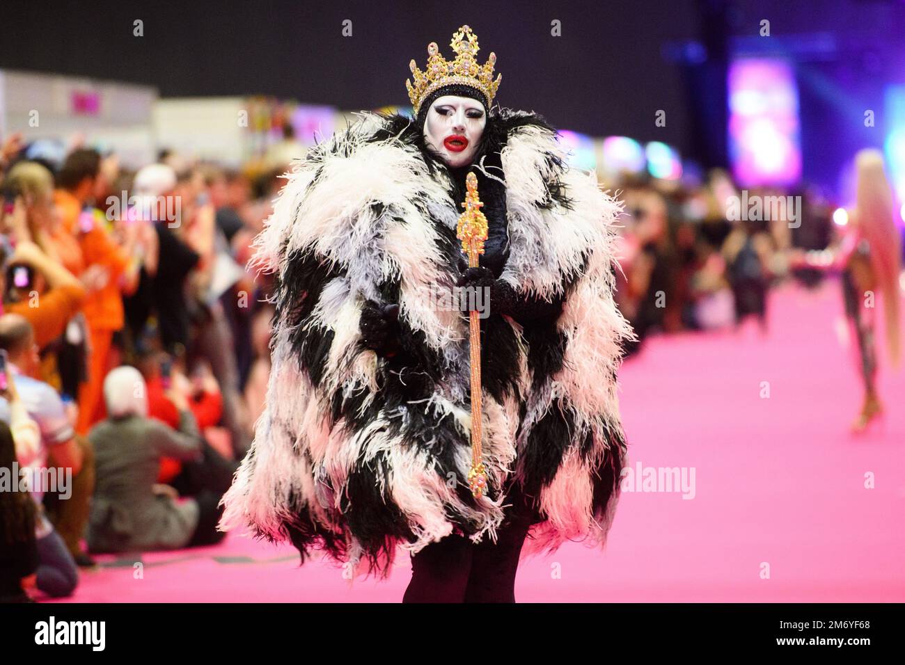 London, UK. 6 January 2022. Danny Beard during the ‘Queens’ Walk’ at ...