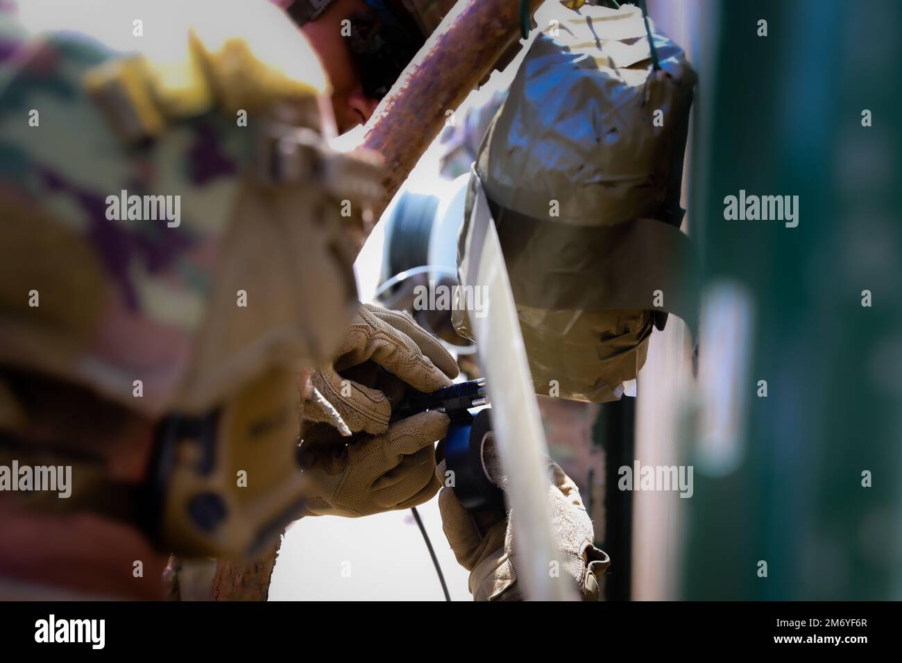 U.S. Soldiers assigned to the 1st Battalion, 8th Infantry Regiment, 3rd ...