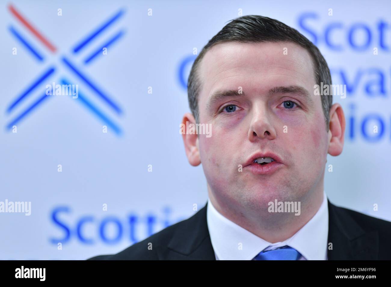 Edinburgh Scotland, UK 06 January 2023. Leader of the Scottish ...