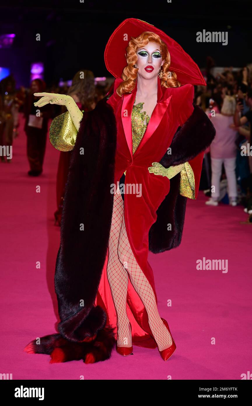 London, UK - 6th January 2023, The Queens Walk at RuPaul’s DragCon UK ...
