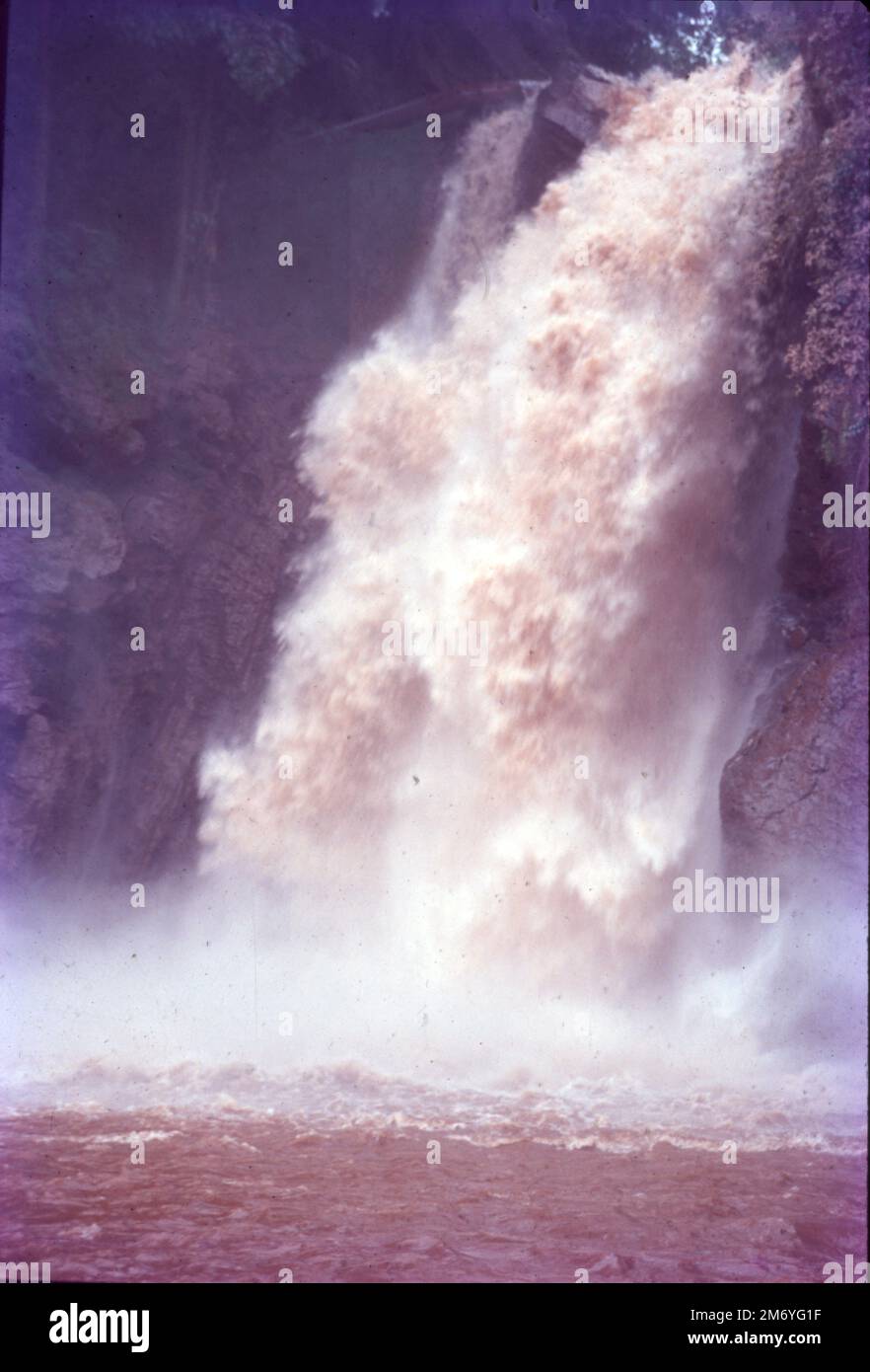 Harvalem waterfall hi-res stock photography and images - Alamy