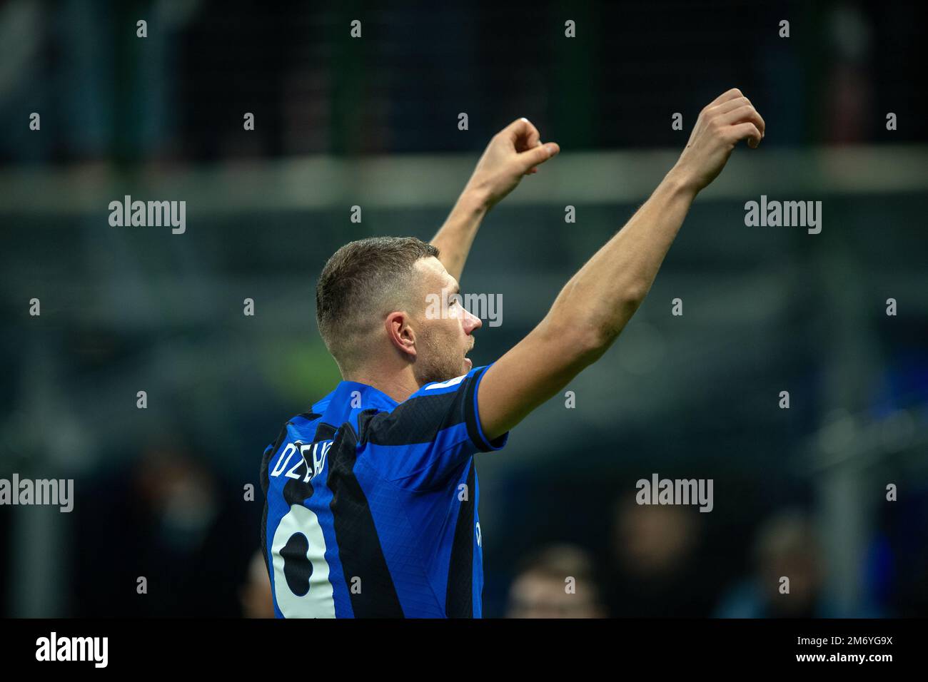 Edin dzeko inter milan 2023 hi-res stock photography and images - Alamy