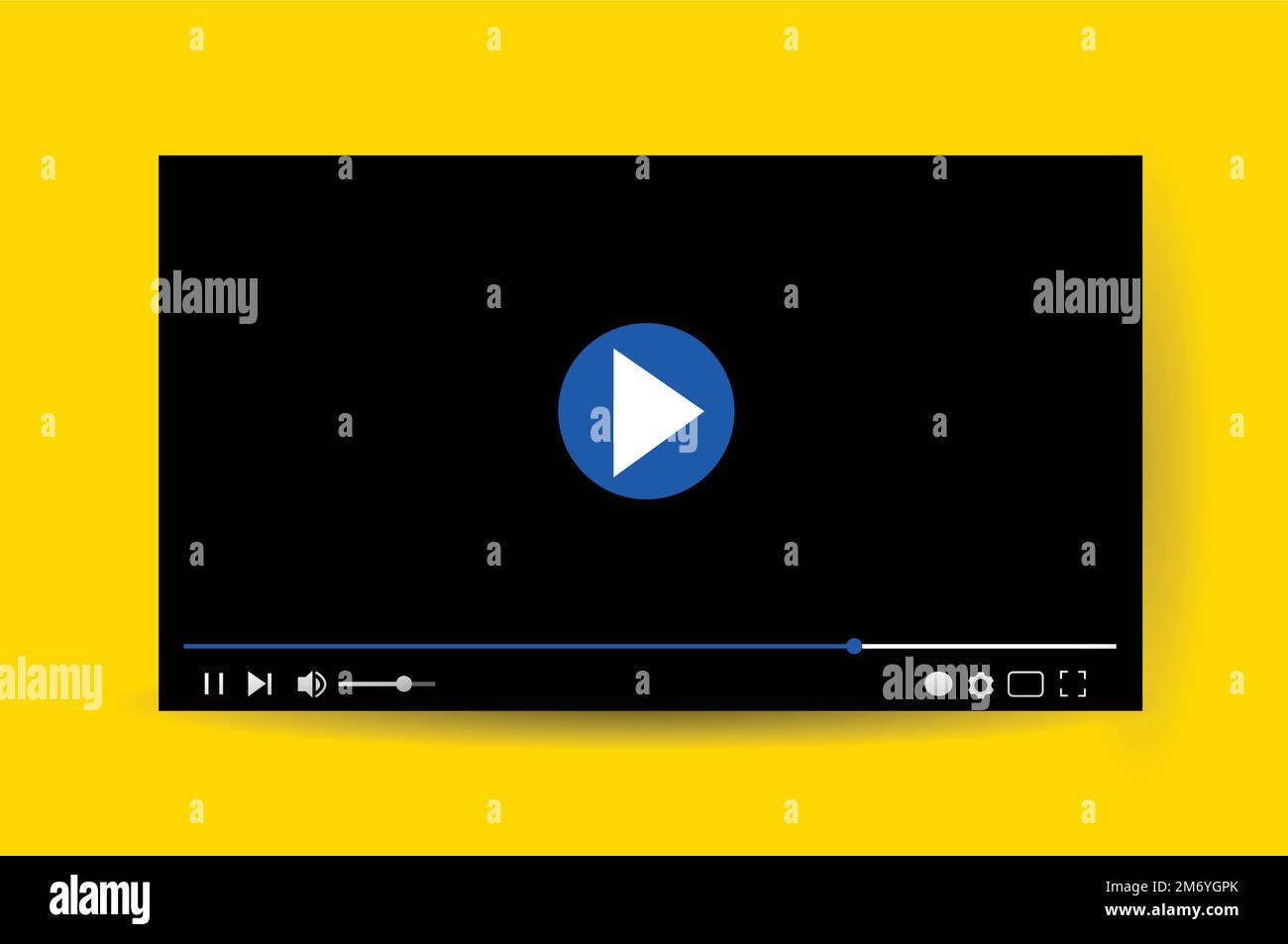 Live streaming banner in flat Stock Vector Images - Alamy