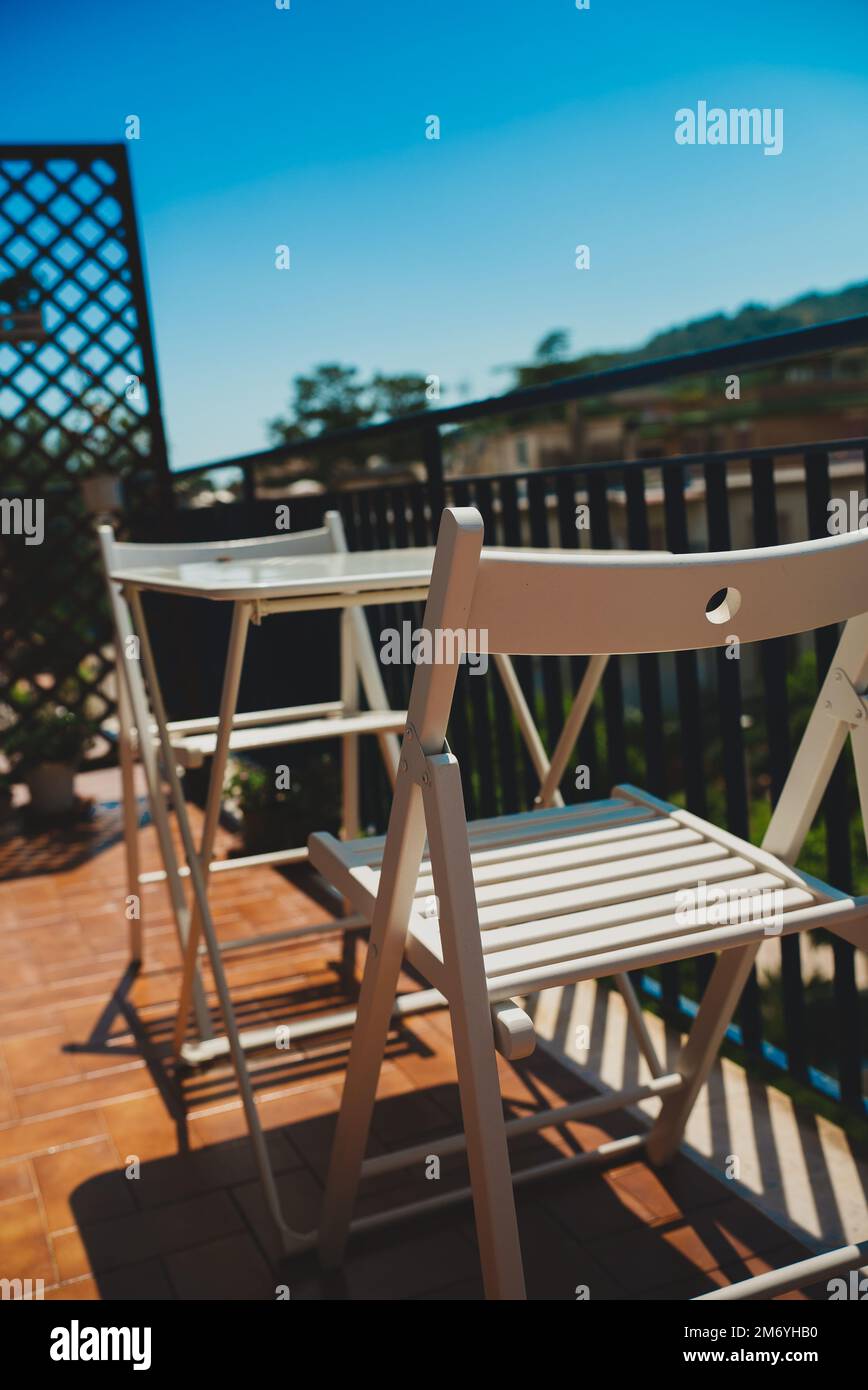 Classic balcony hi-res stock photography and images - Alamy