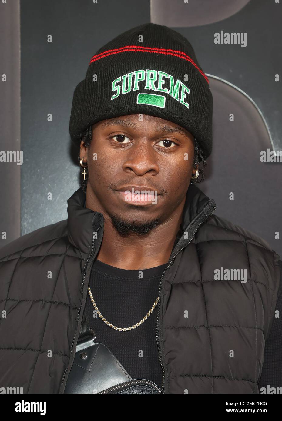 Hollywood, Ca. 5th Jan, 2023. Tre Rountree at the season 2 premiere of ...