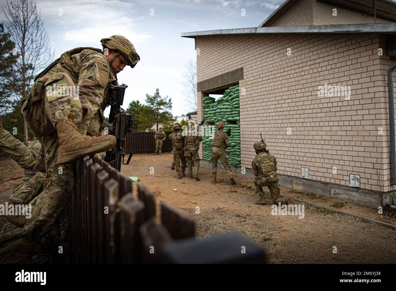 U.S. Army Spc. Jesús Cortés, a light-machine gunner with Charlie ...