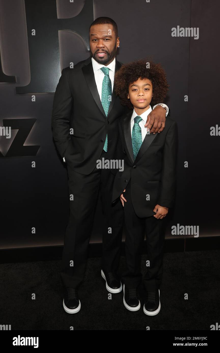 Hollywood, Ca. 5th Jan, 2023. Curtis "50 Cent" Jackson, Sire Jackson at ...