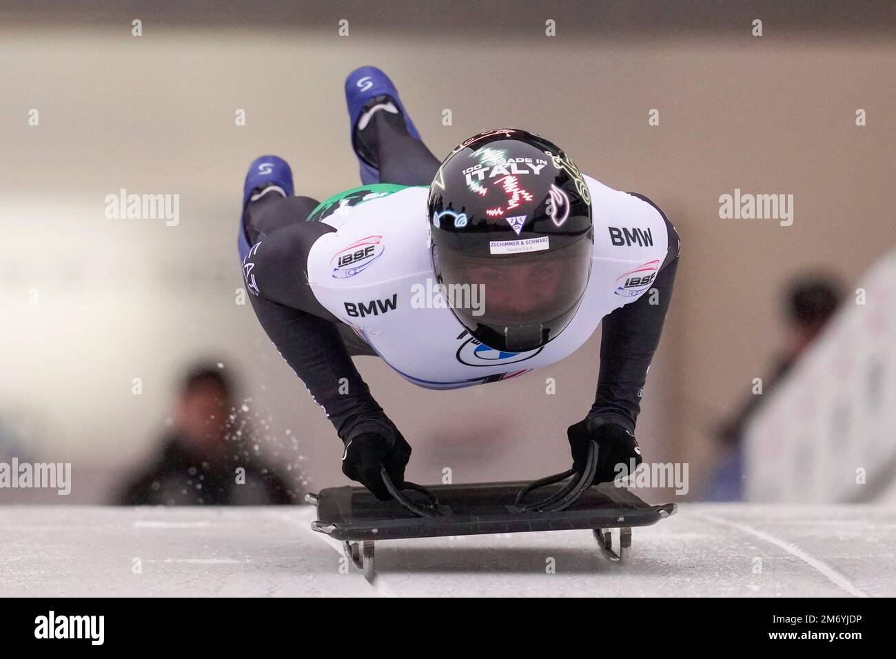 WINTERBERG, GERMANY - JANUARY 6: Amedeo Bagnis of Italy. compete in the ...