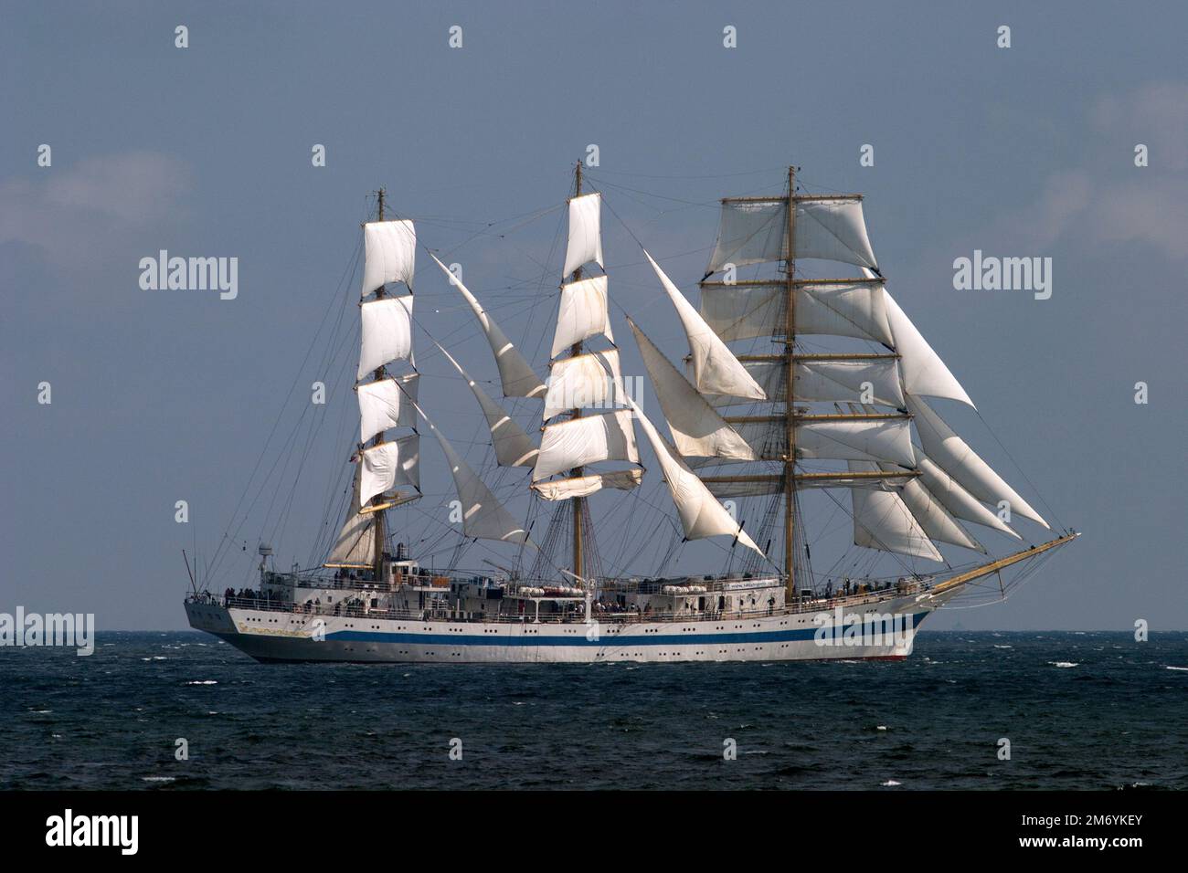 Russian tall ship Mir, 2004 Stock Photo - Alamy