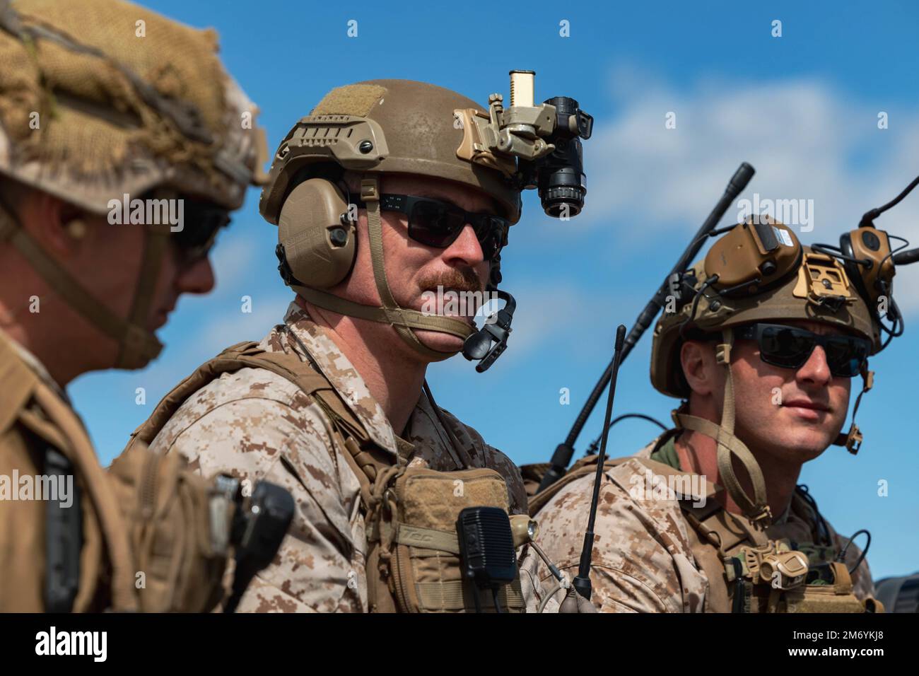 U.S. Marine Corps Master Sgt. Daniel Haack, 1st Marine Division Joint ...