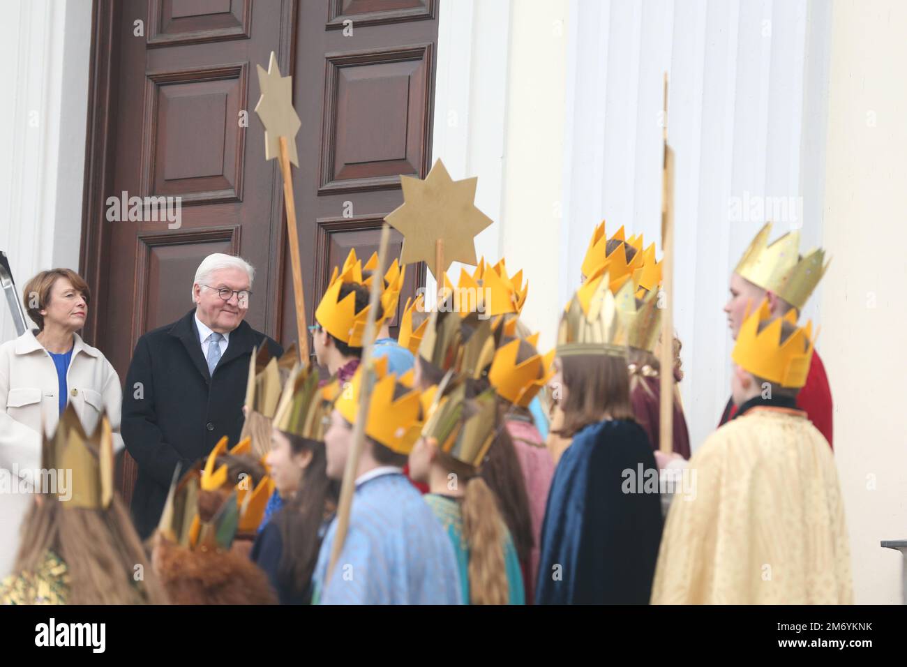Sternsinger steinmeier hi-res stock photography and images - Alamy