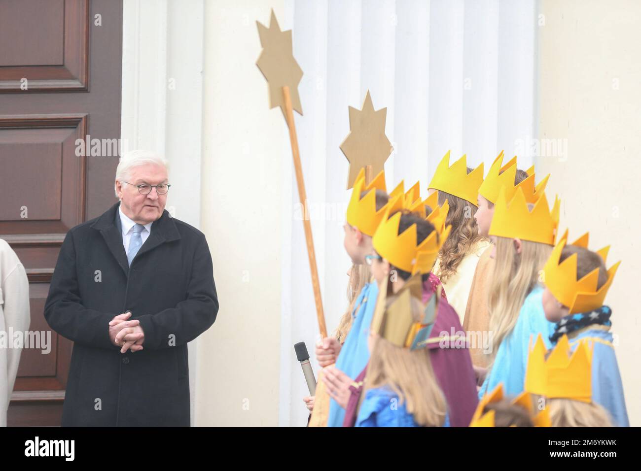 Sternsinger steinmeier hi-res stock photography and images - Alamy