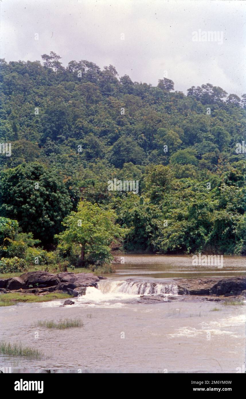 Rivulet and Water Fall Near Vapi, Gujrat, India Stock Photo - Alamy