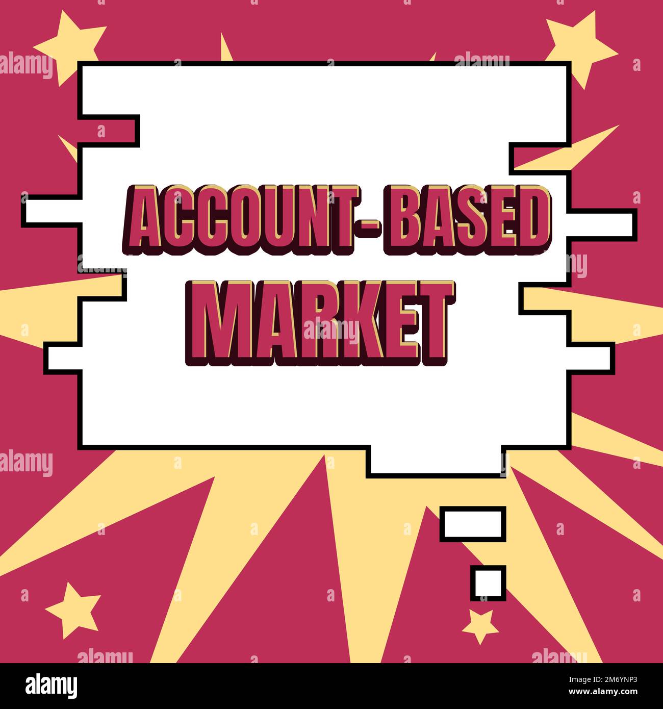 Handwriting text Account Based Market. Business concept resources ...