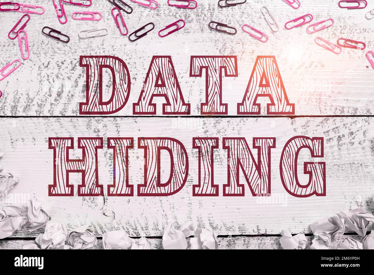 Sign Displaying Data Hiding Conceptual Photo Secretly Embedding Data In Graphics Images And