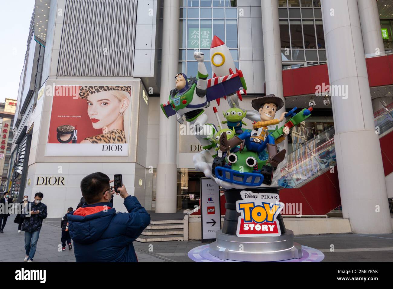 SHANGHAI, CHINA - JANUARY 6, 2023 - Disney Pixar's Toy Story classic IP ...