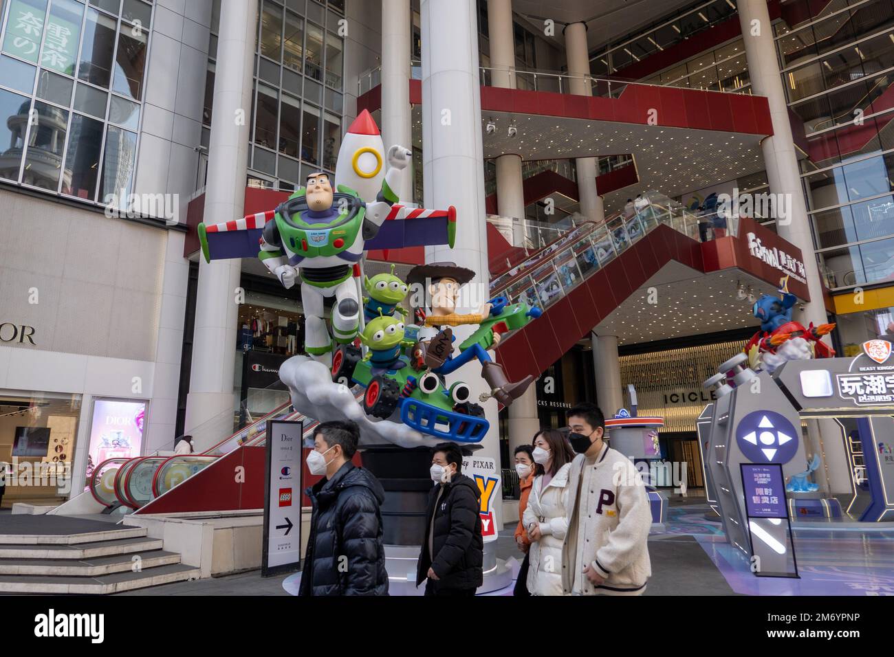 SHANGHAI, CHINA - JANUARY 6, 2023 - Disney Pixar's Toy Story classic IP ...